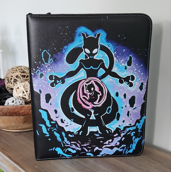 Toys | Pokemon Mewtwo Themed Binder 90 Card Waterproof Binder For ...